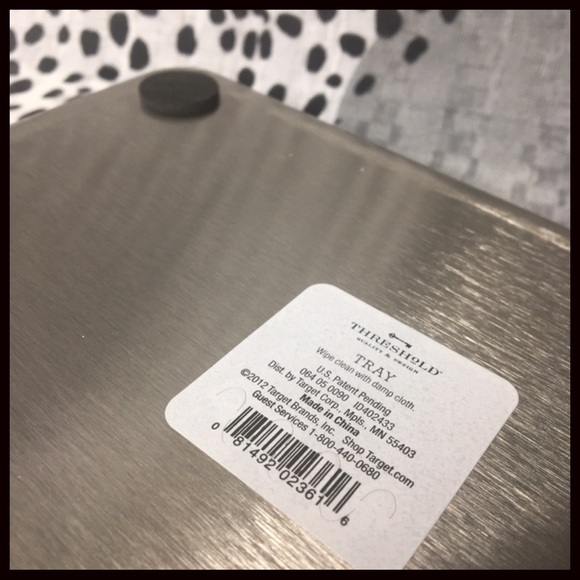 Threshold | Bath | Threshold Silver Tray Platter | Poshmark